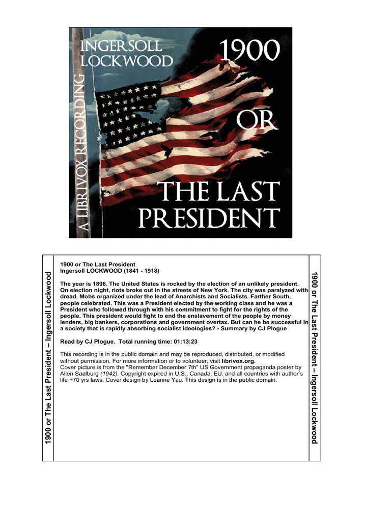 1900orthelastpresident 1904 | PDF