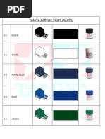 Tamiya Colour Chart | PDF | Green | Grey