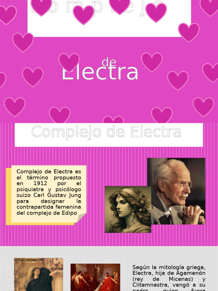 Complejo de Electra | PDF | Clitemnestra | Ciencias del comportamiento