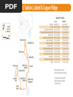 Timetable X51-X53 | PDF | Bus Transport | Routes