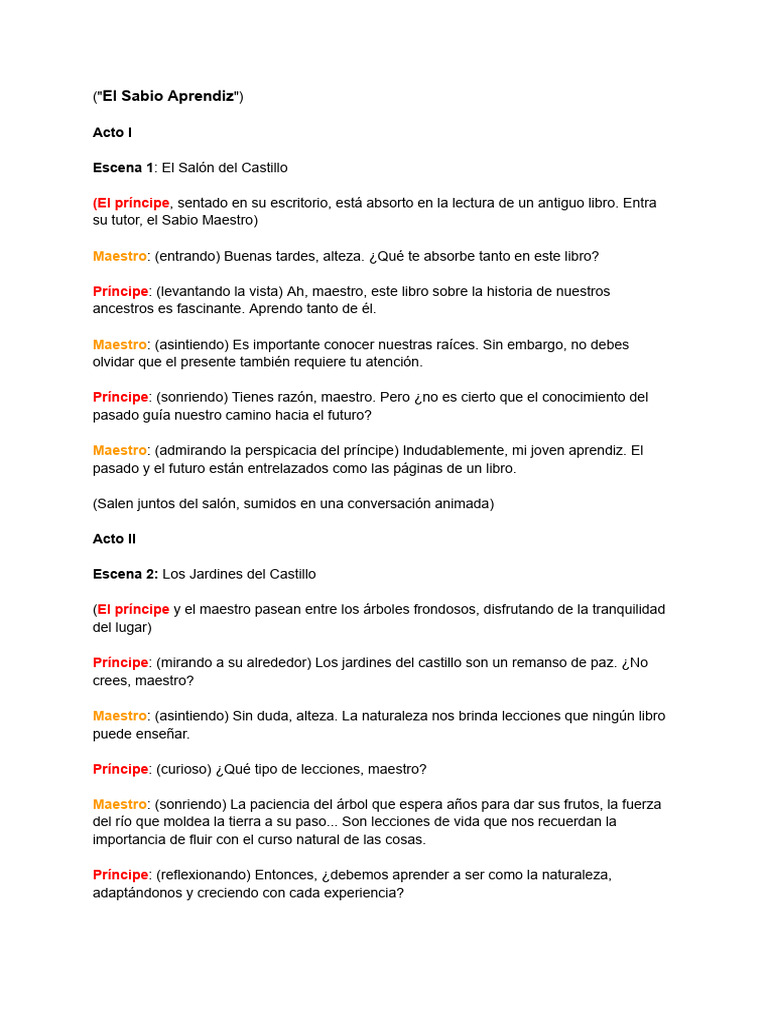El Sabio Aprendiz | PDF
