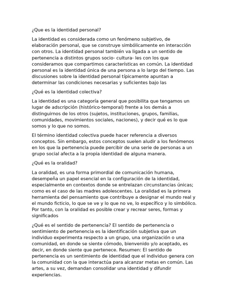 Identidad y Lenguaje en México | PDF | Habla | Comunicación