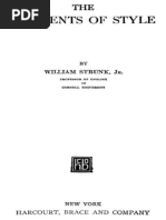 The Elements of Style by Strunk and White | PDF | Comma | Grammar