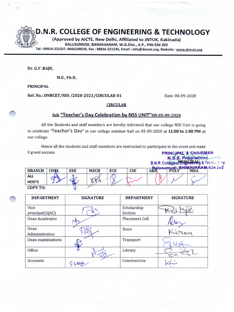 NSS Activities 2021-22 | PDF