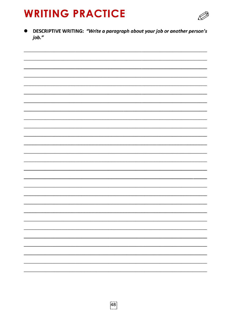 Writing Practice | PDF