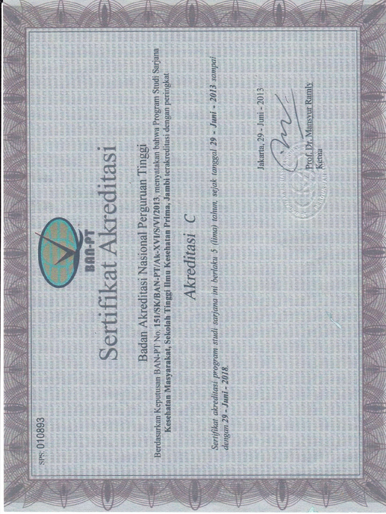 AKREDITASI DECI | PDF