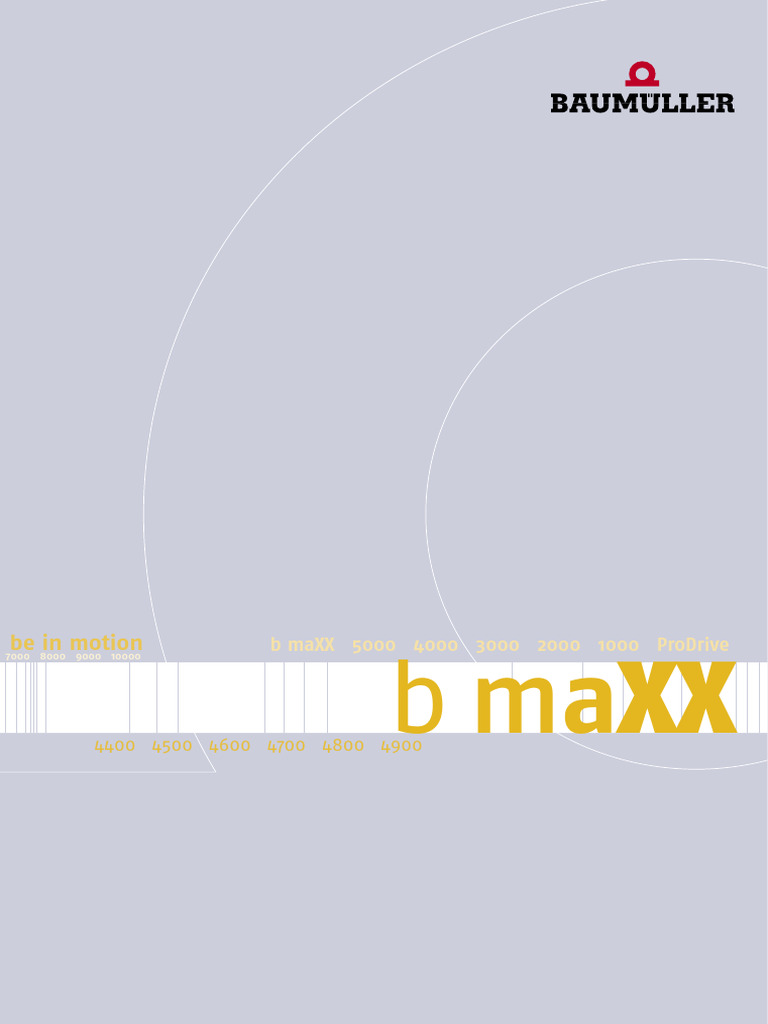 Baumüller b maXX 5000 Overview | PDF | Programmable Logic Controller ...