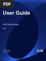 Compas User Manual - Crew Self Service | PDF | Password | User (Computing)