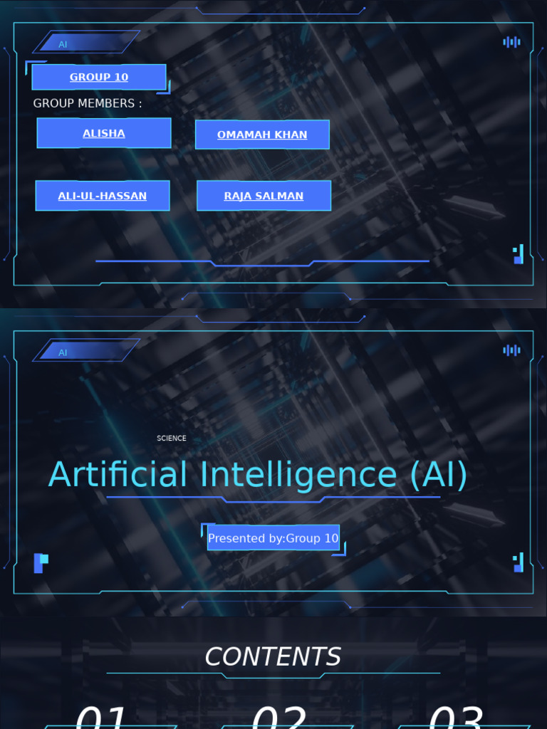 Aict Presentaion Group 10 | PDF | Artificial Intelligence | Intelligence (AI) & Semantics