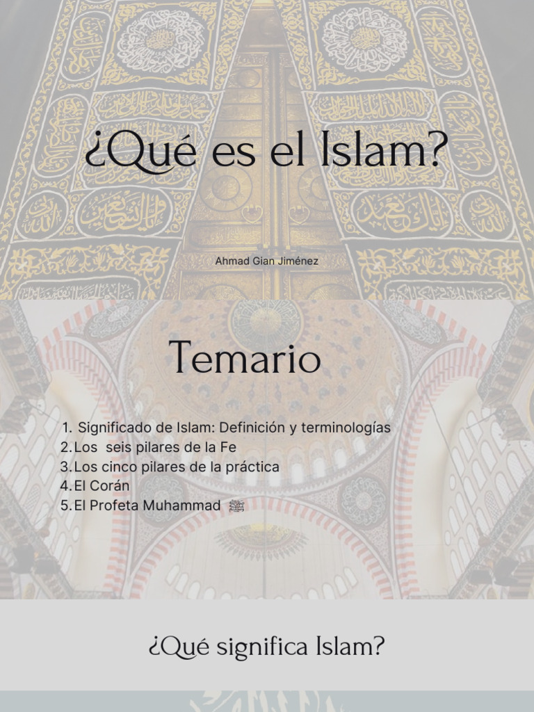 ¿Qué Es El Islam | PDF | Ramadán | Profetas Y Mensajeros En El Islam