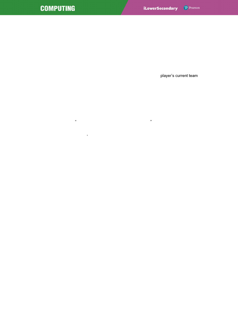 Year9 Unit1 Lesson5 Worksheet1 | PDF | Premier League Clubs | Premier ...