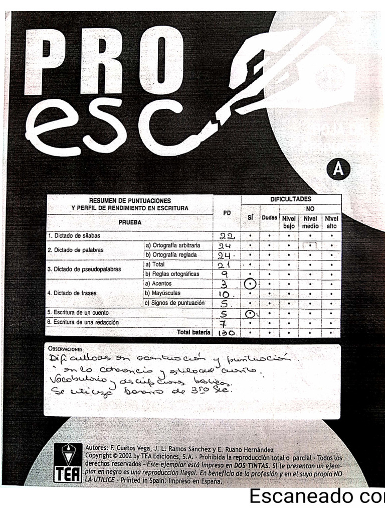 Protocolo Situación C Proesc y Pautas | PDF
