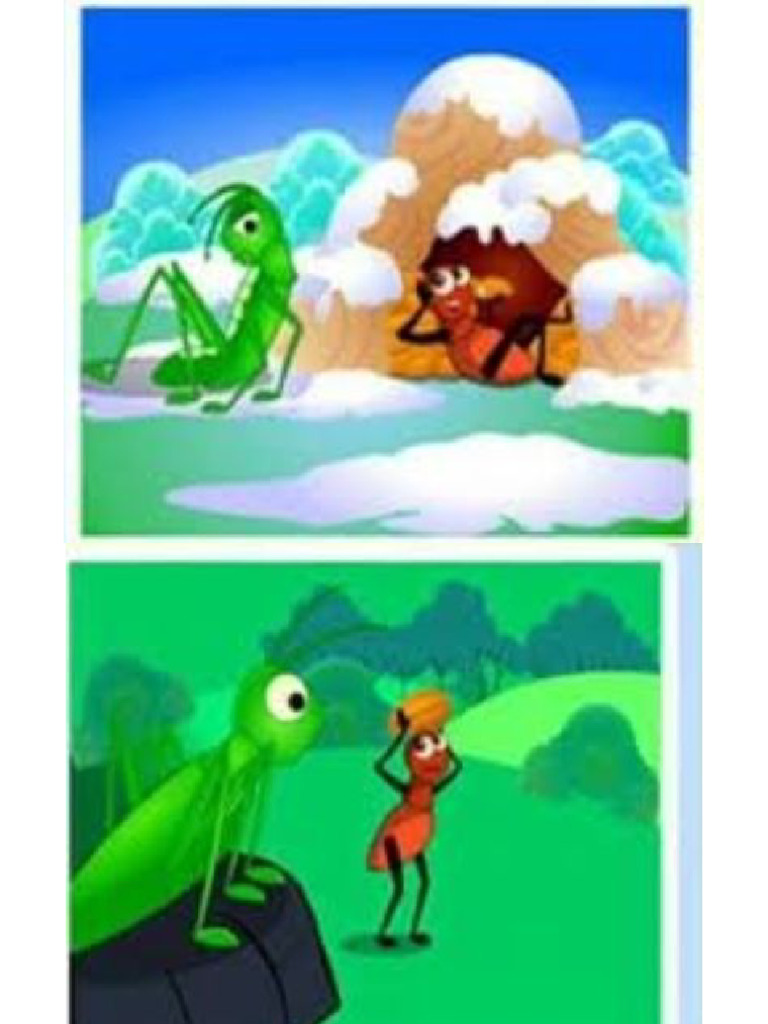 The Ant and The Grasshopper | PDF