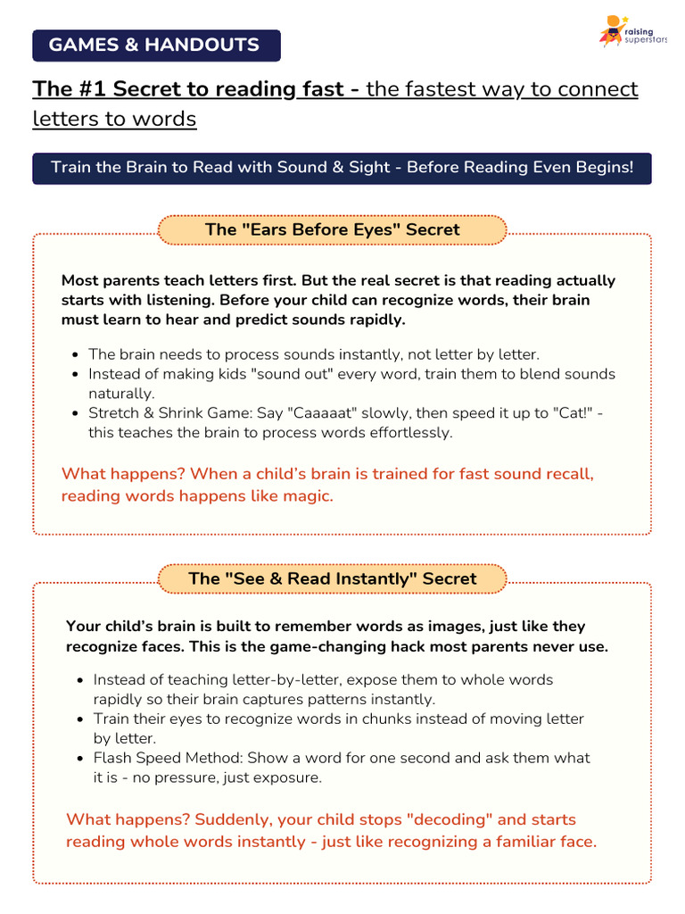 Games & Handouts | PDF