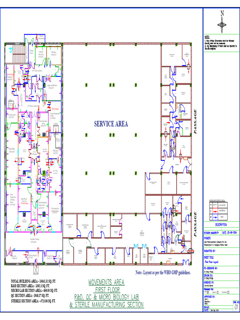 04-DDA-DETAILED PLAN DWG MAN & MATERIAL LAYOUT (1) | PDF