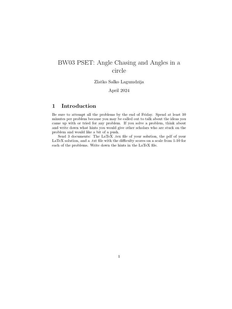 W03_Angles_in_a_circle | PDF | Circle | Triangle