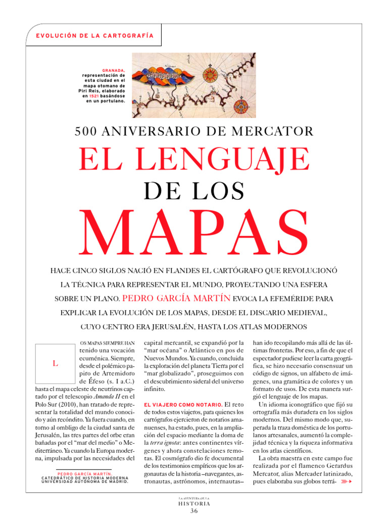 Evolución de la Cartografía Moderna | PDF | Mapa | Cartografía