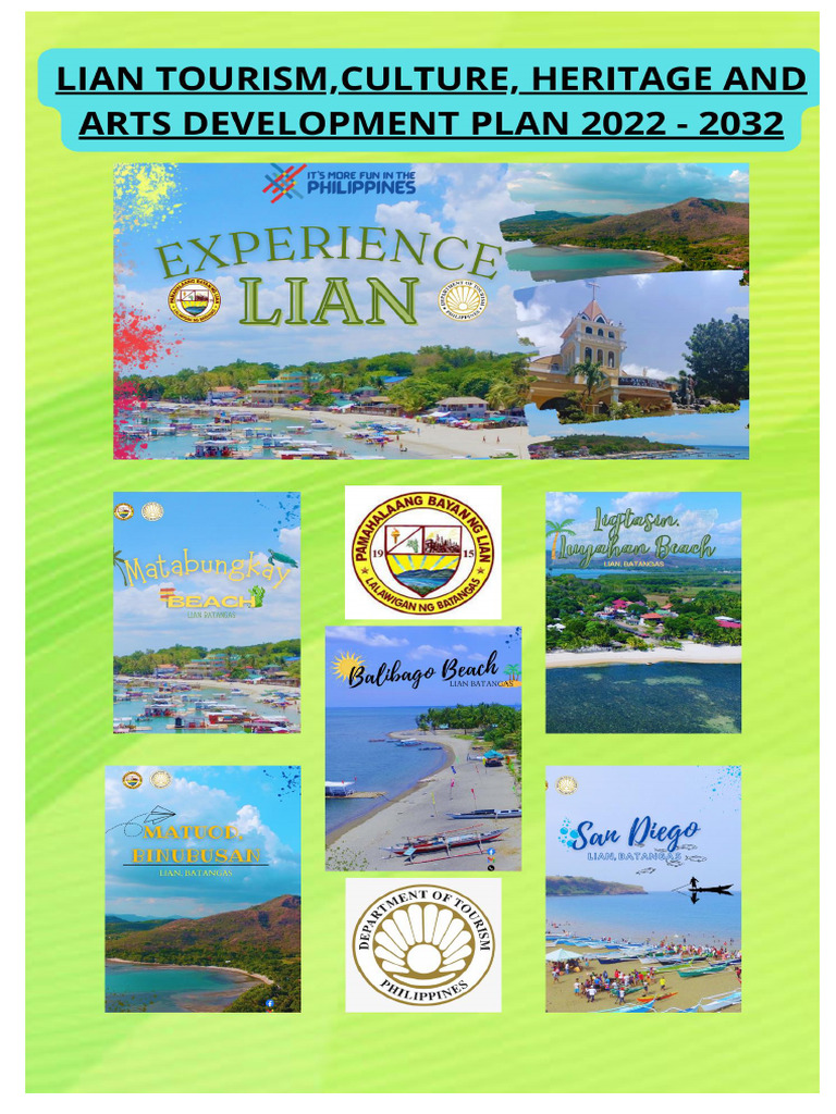 Draft Tourism, Culture, Heritage and Arts Development Plan | PDF | Fee | Identity Document