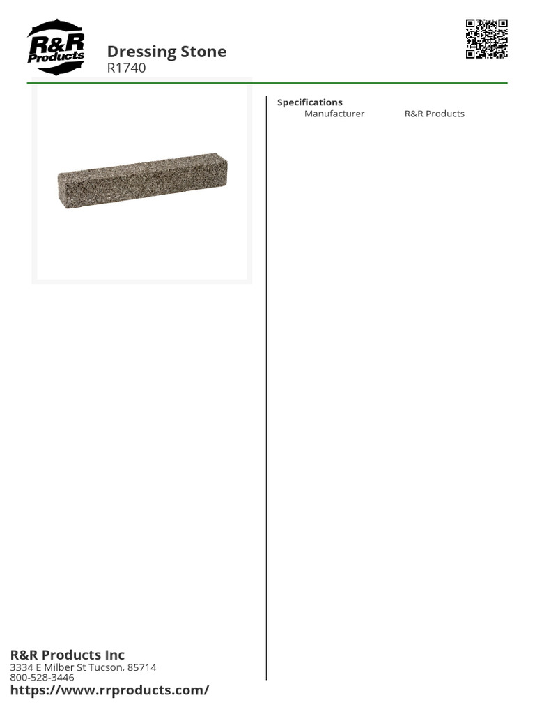 Dressing Stone | PDF