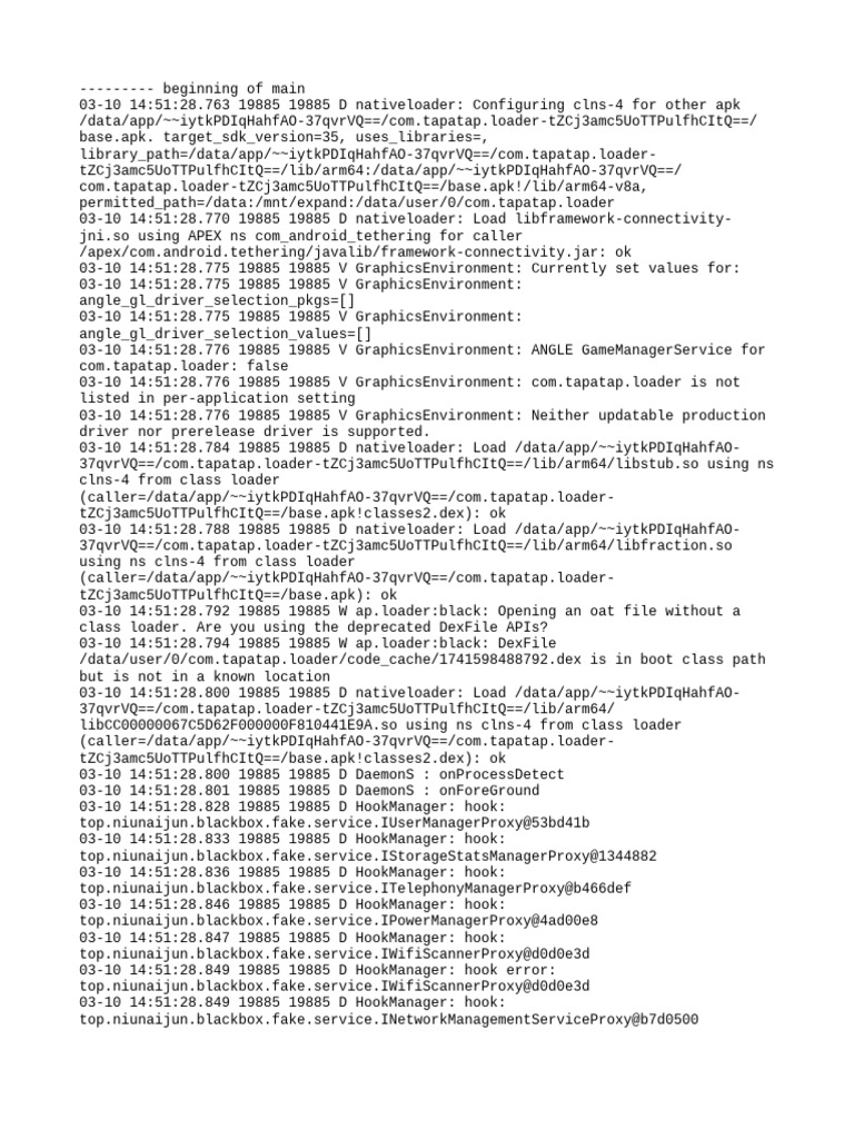 com.tapatap.loader_logcat | PDF | Software Engineering | Computing