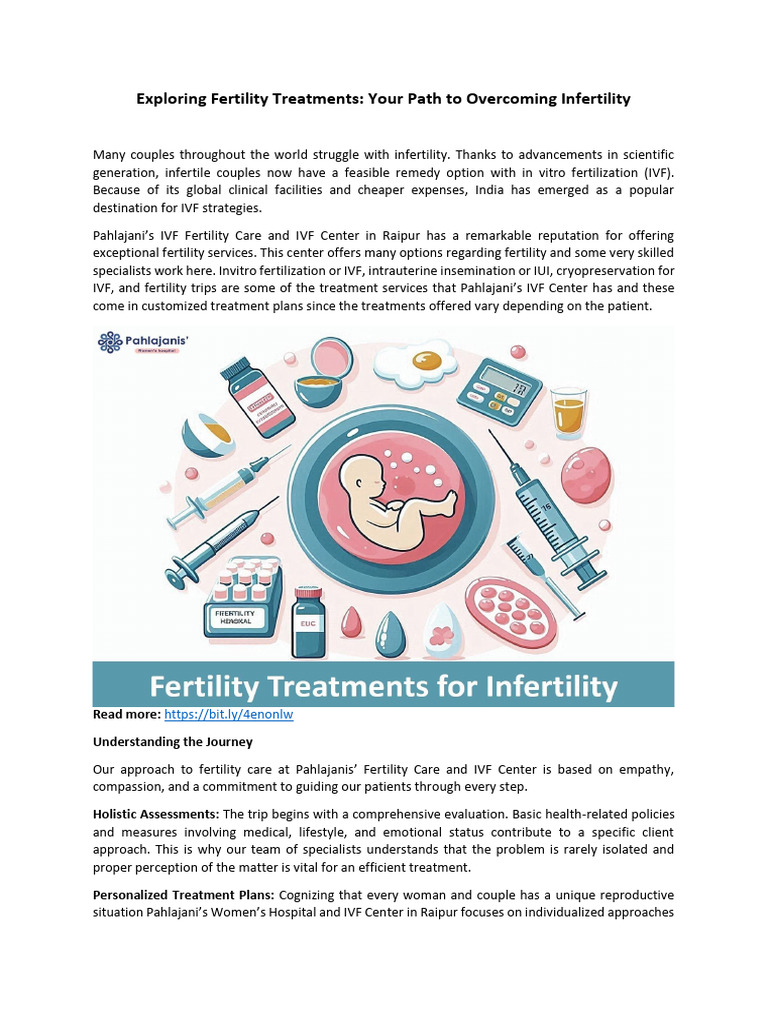 Exploring Fertility Treatments - Your Path To Overcoming Infertility ...