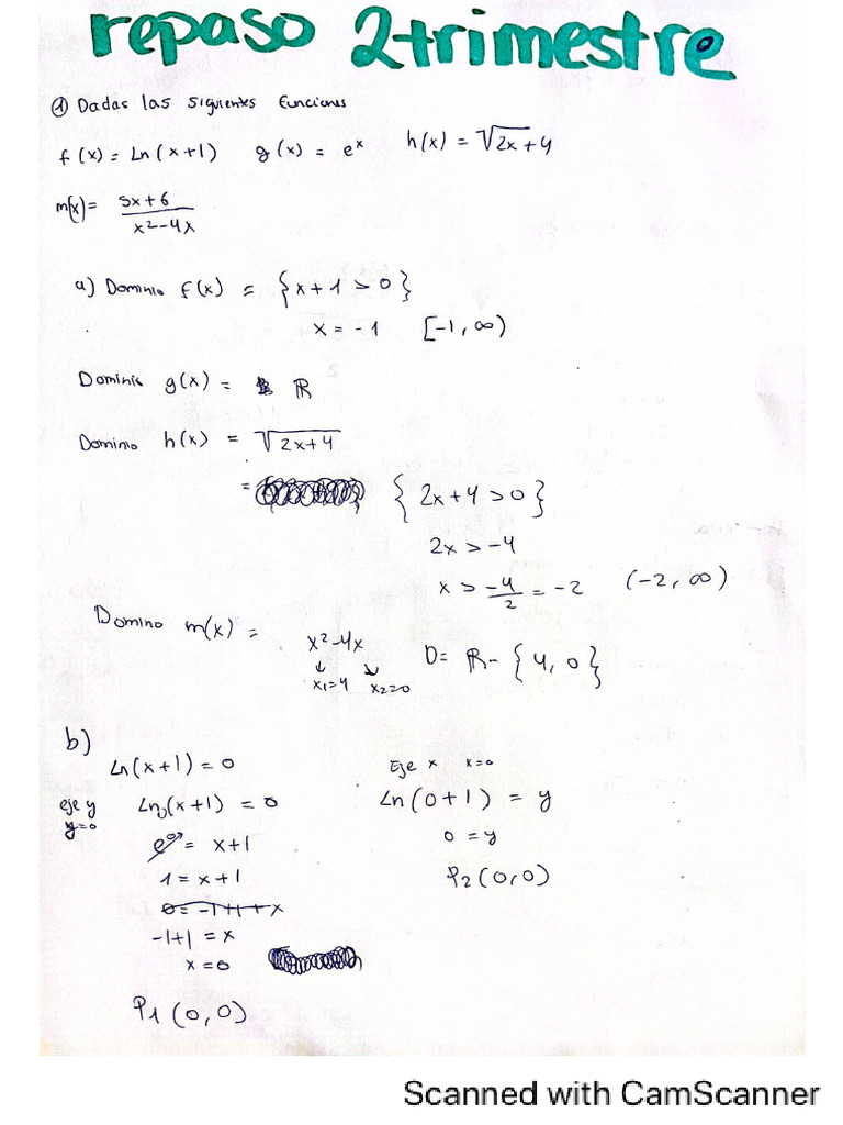 Repaso Clase Tri 2 | PDF
