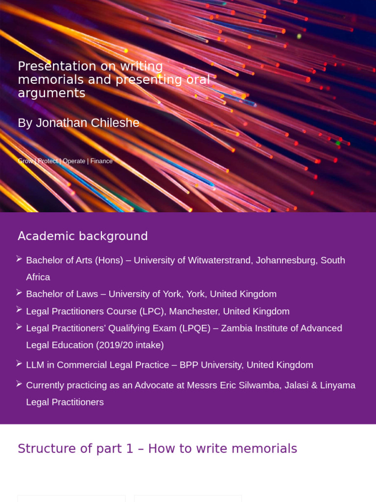 UNZA Moot Presentation | PDF | Judge | Precedent