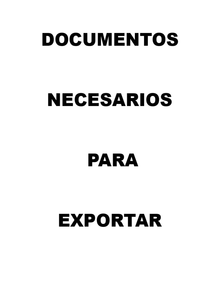 Documentos M | PDF | Factura | aduana