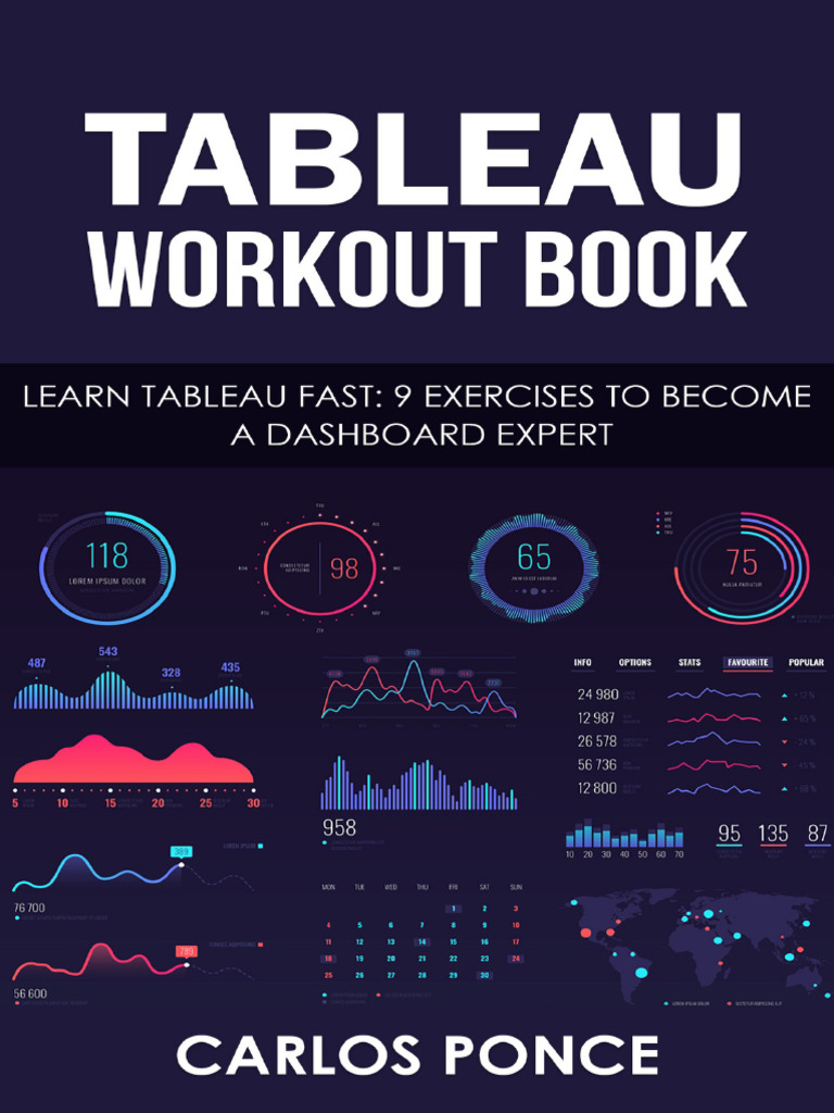 Tableau Workout Book Learn Tableau Fast 9 Exercises To Become A ...