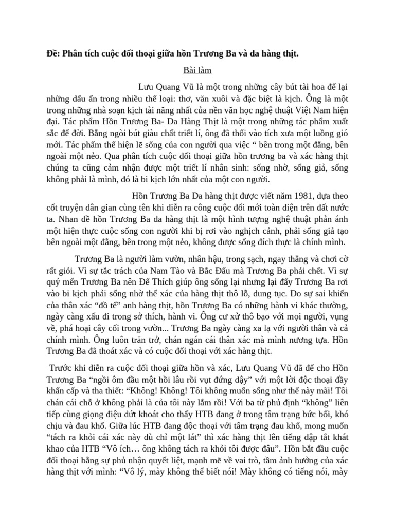 hồn-và-xác | PDF