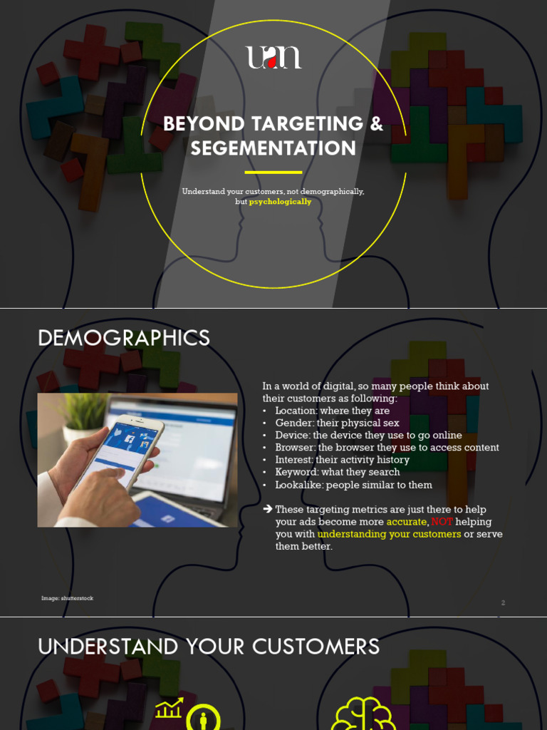 01. Beyond targeting n segmentation event | PDF | Marketing