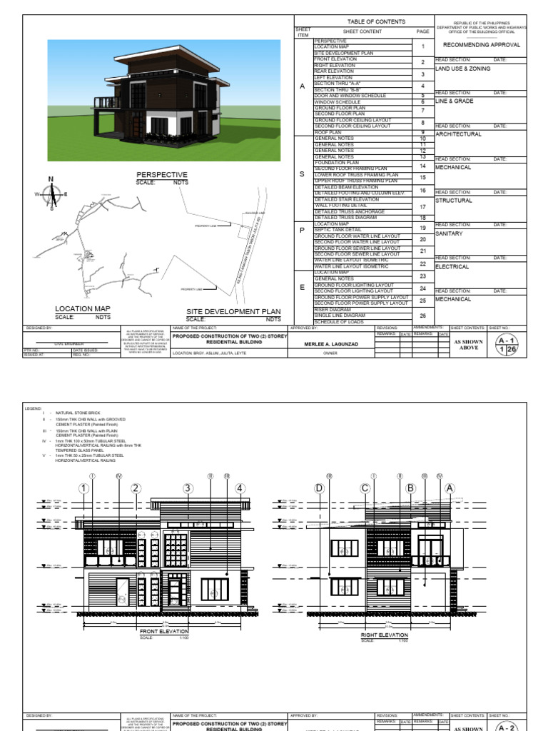 Tabon - Final2 023938 | PDF | Door | Wall