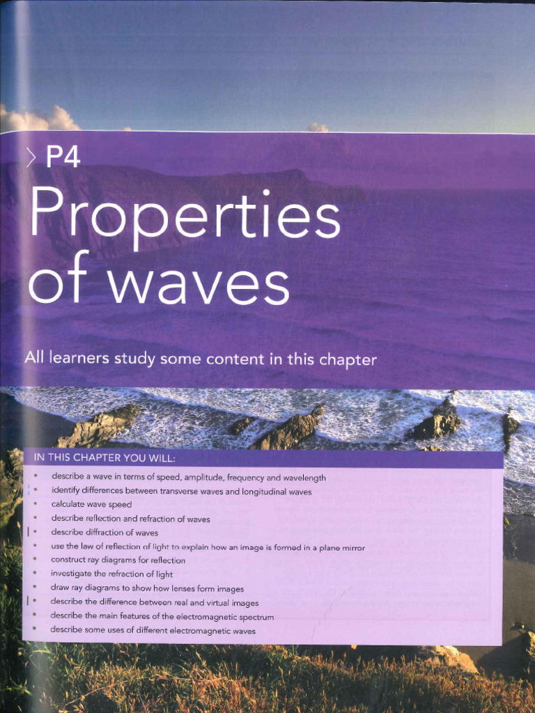 Physics Chapter 4 Waves Notes | PDF