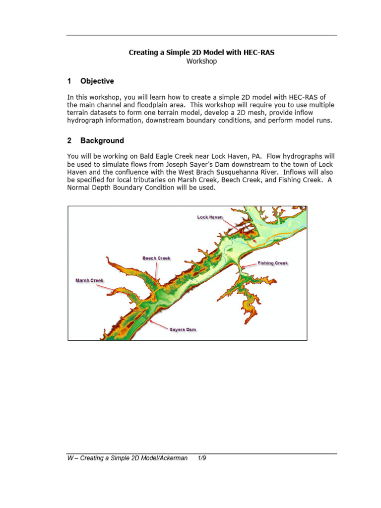 Workshop - Creating A 2D Model | PDF