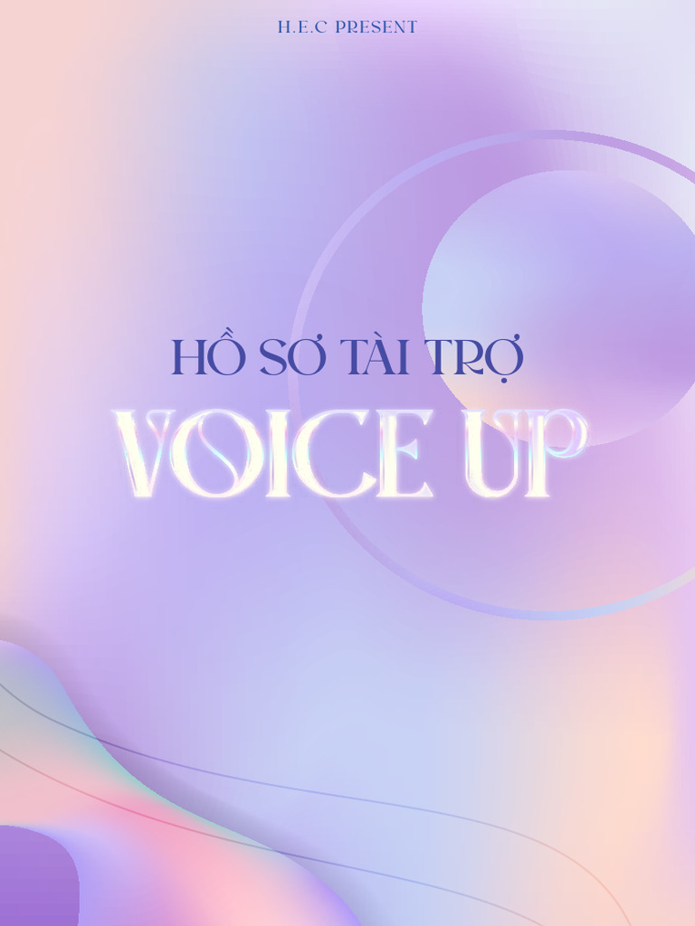 HSTT-EC23 Voice Up | PDF