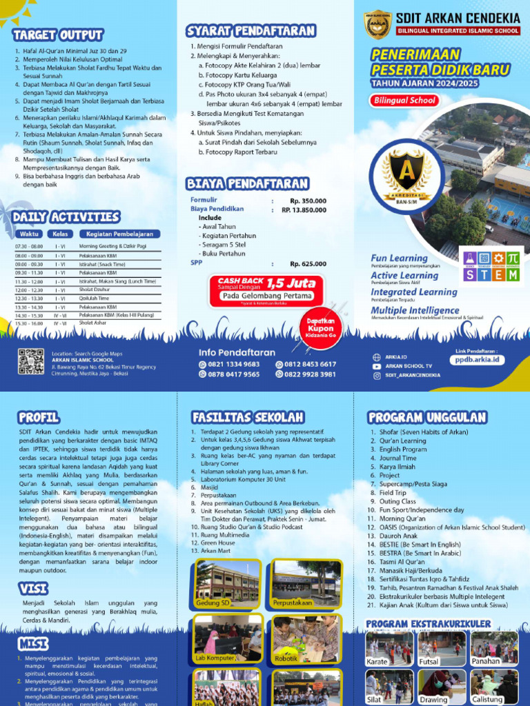 Brosur Sdit 2024 2025 | PDF