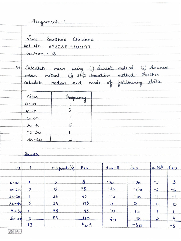 probability and statistics | PDF