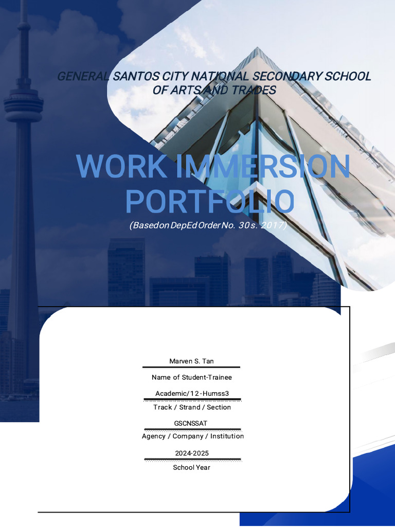 Immersion Portfolio 2024 | PDF | Incentive