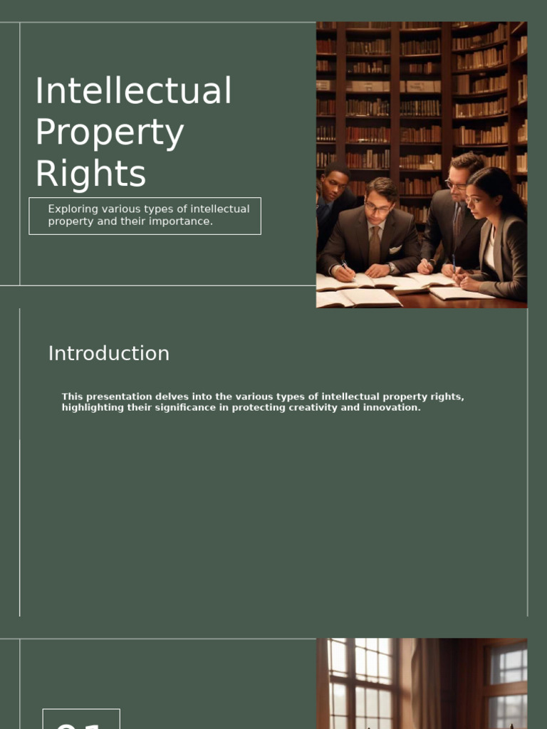 Intellectual Property Rights | PDF | Intellectual Property | Copyright