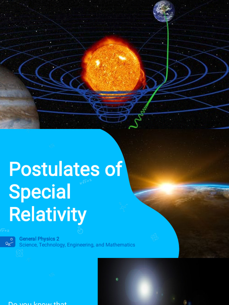 Physics Theory of Relativity | PDF | Special Relativity | Theory Of ...