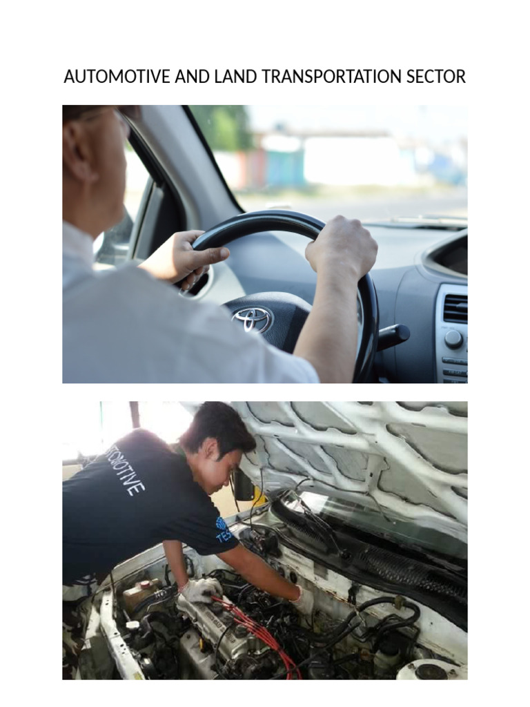 Land Transportation Sector | PDF