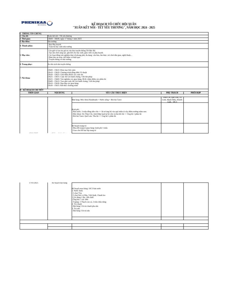10C3.KH Hội Xuân 2025. | PDF
