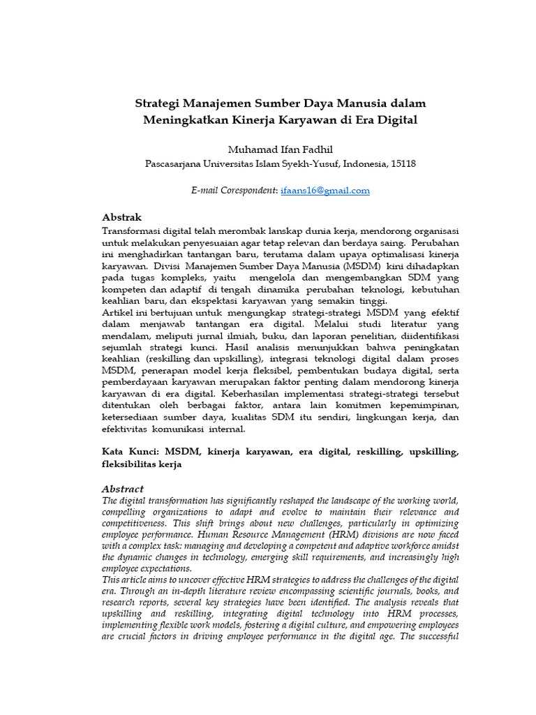 Revisi Artikel - Muhamad Ifan Fadhil 2307030026 | PDF