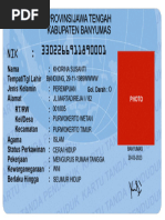 Format KTP Kosong Untuk Edit 0 | PDF