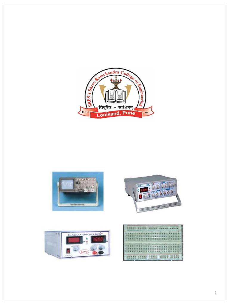 BXE Lab Mannual | PDF | Transformer | Electrical Connector