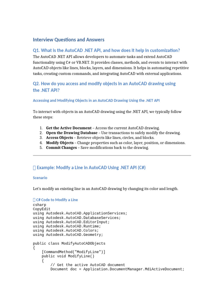 Qa Engineer Interview Full Pdf C Sharp Programming Language Class Computer Programming