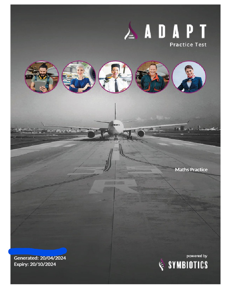 Maths Report Adapt | PDF | Speed | Aircraft