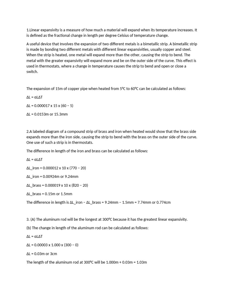 Building Science | PDF | Thermal Expansion | Applied And ...
