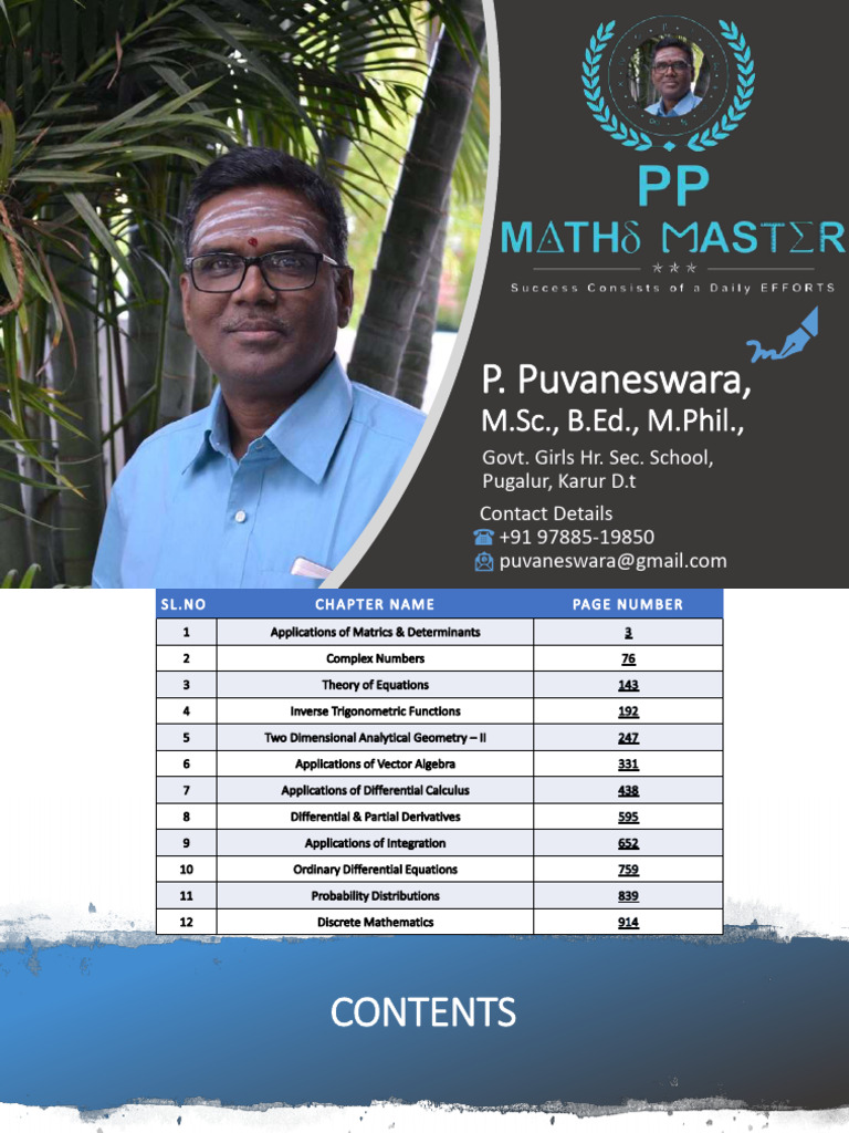 12th Maths English Medium Solved Sums | PDF | Mathematics | Matrix Theory