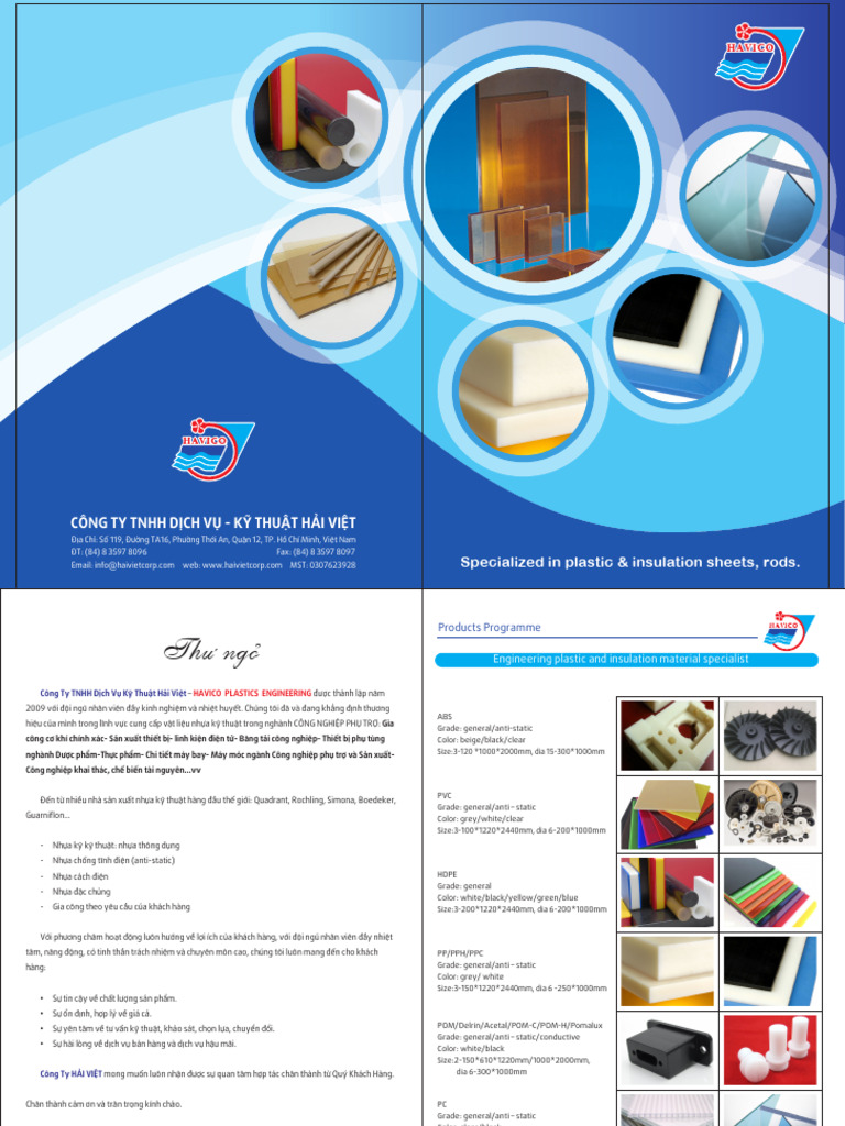 HAVICO - Engineering Plastics | PDF